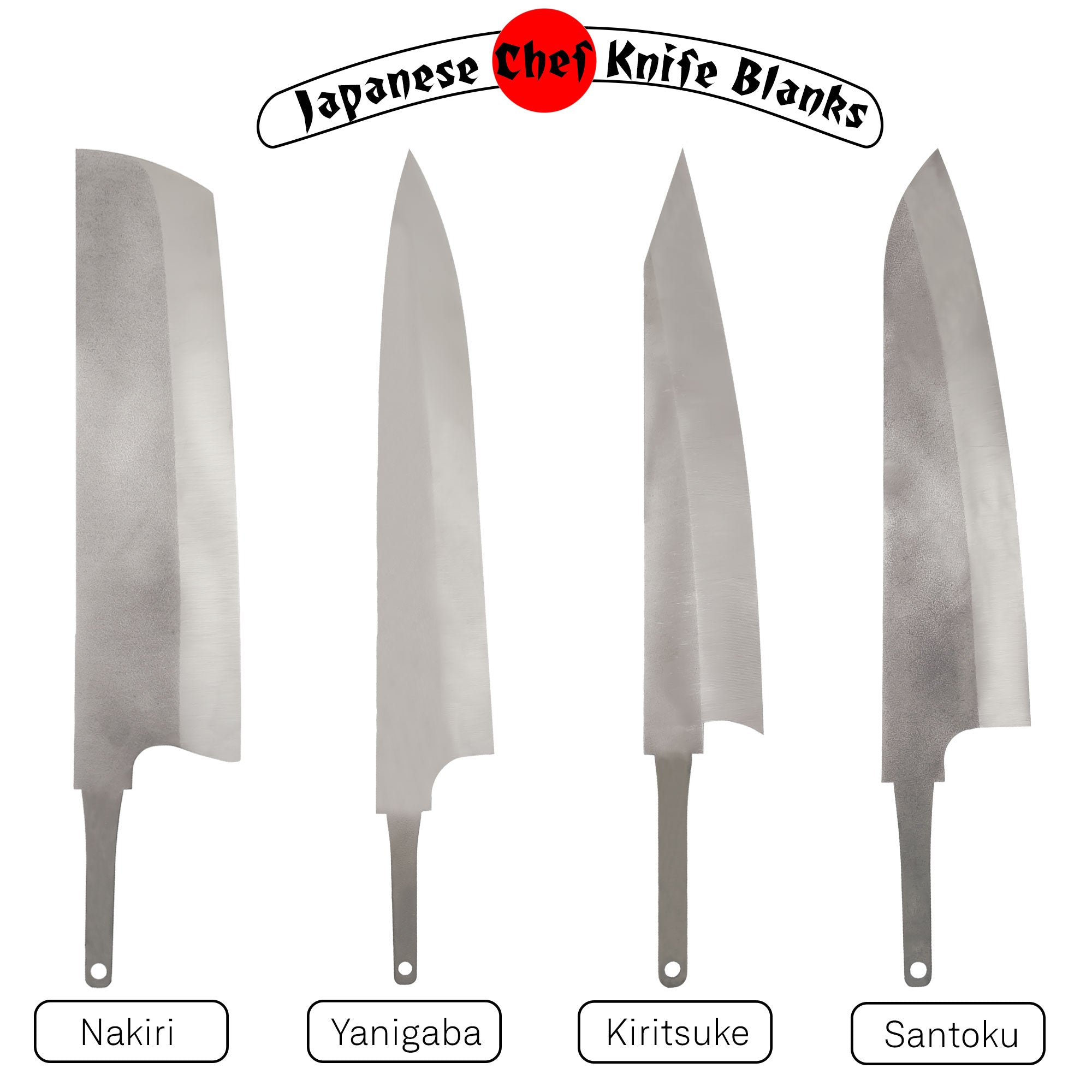 Japanese Chef Blade Blanks – Mosaus
