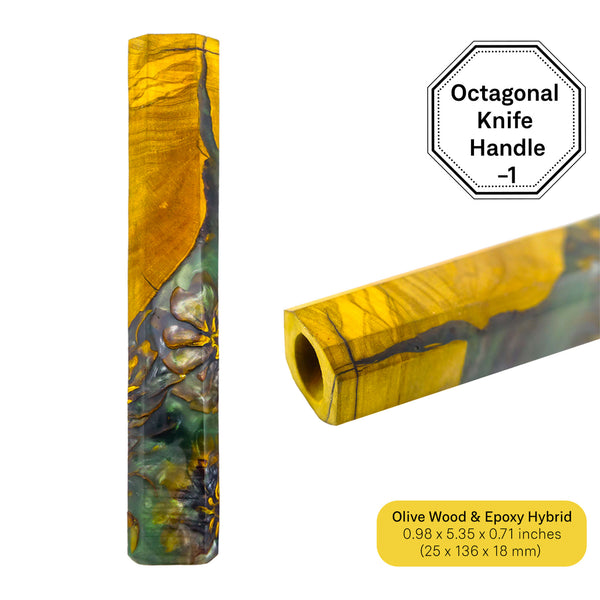 Octagonal Japanese Knife Handles – Mosaus